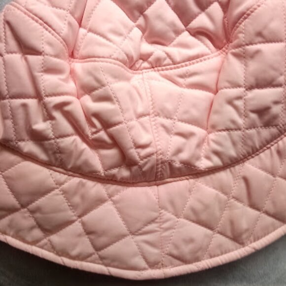 Lands' End | Accessories | Lands End Baby Pink Quilted Sunrain Hat ...